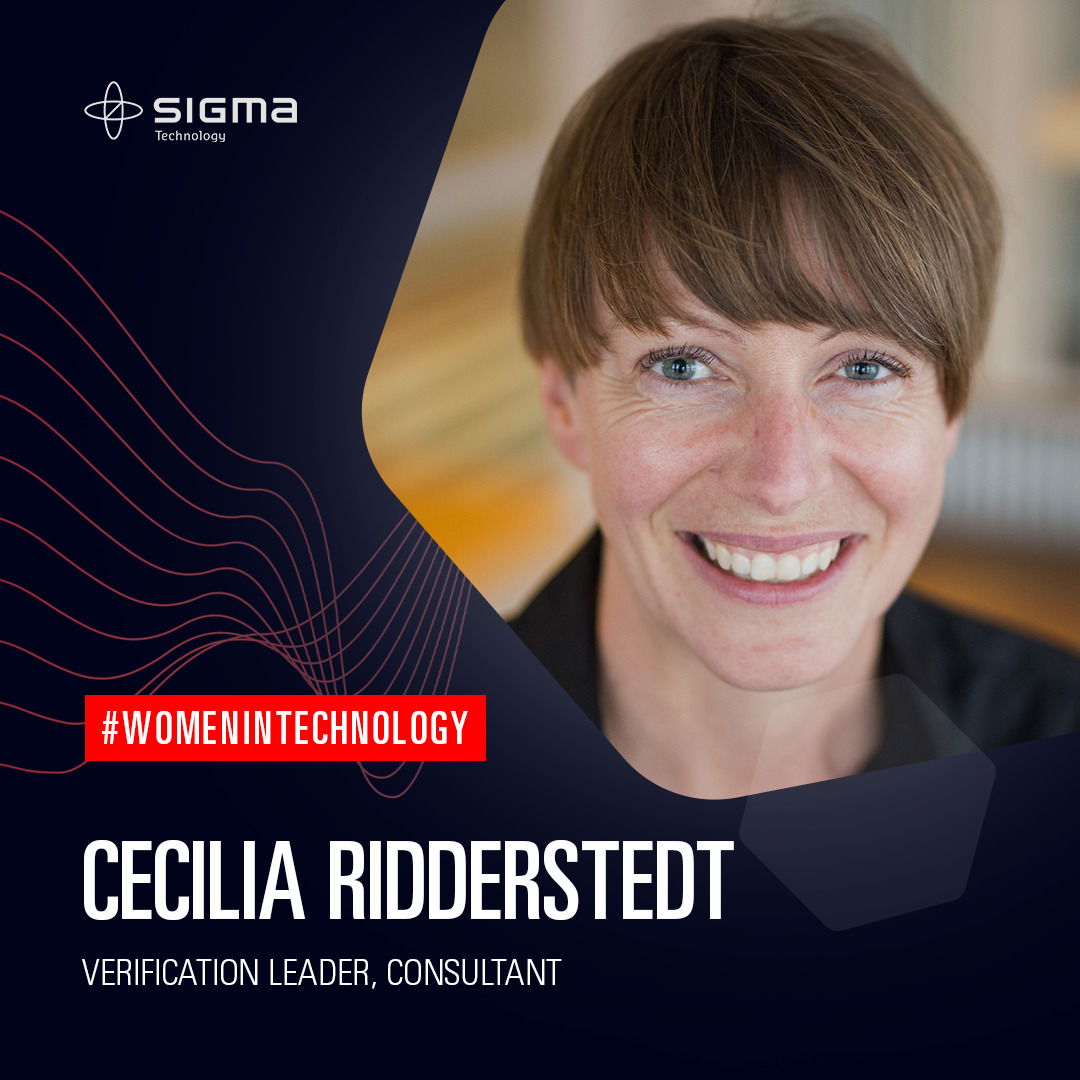 #womenintechnology – Cecilia Ridderstedt, Verification leader ...