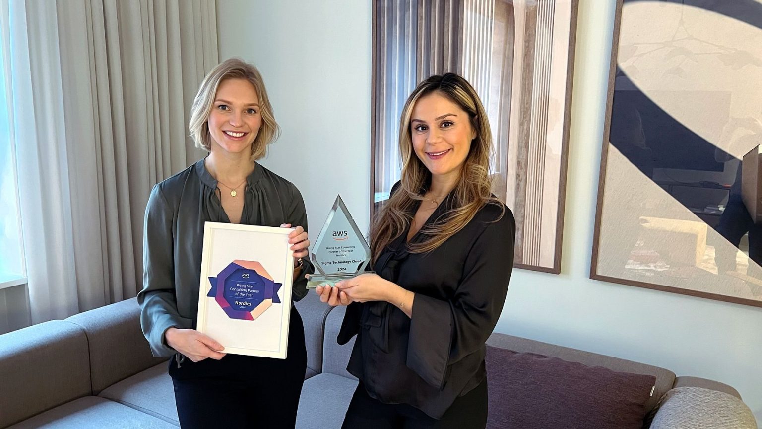 Sigma Technology Cloud Named a Winner of 2024 Nordic AWS Partner Awards - Sigma Technology